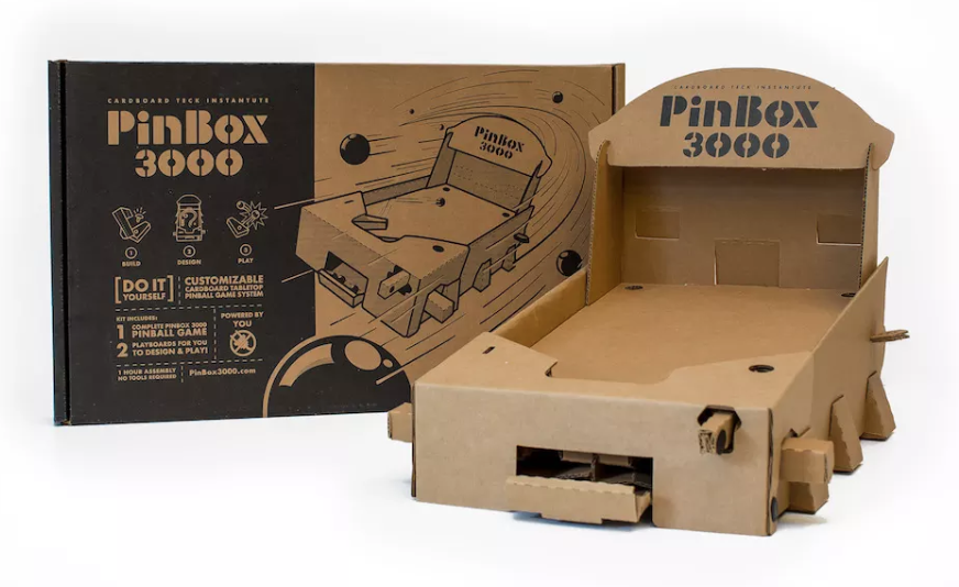 For A Fun, Educational Project, Build This Cardboard Pinball Machine ...